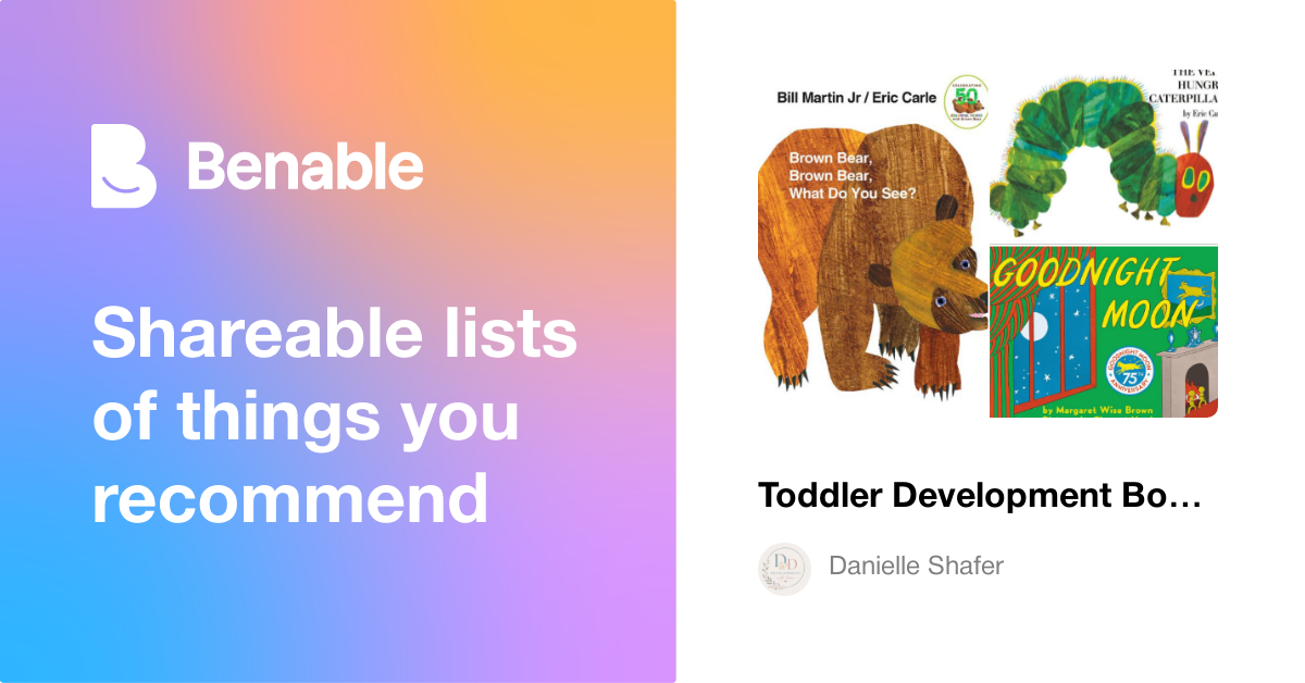 Toddler Development Books