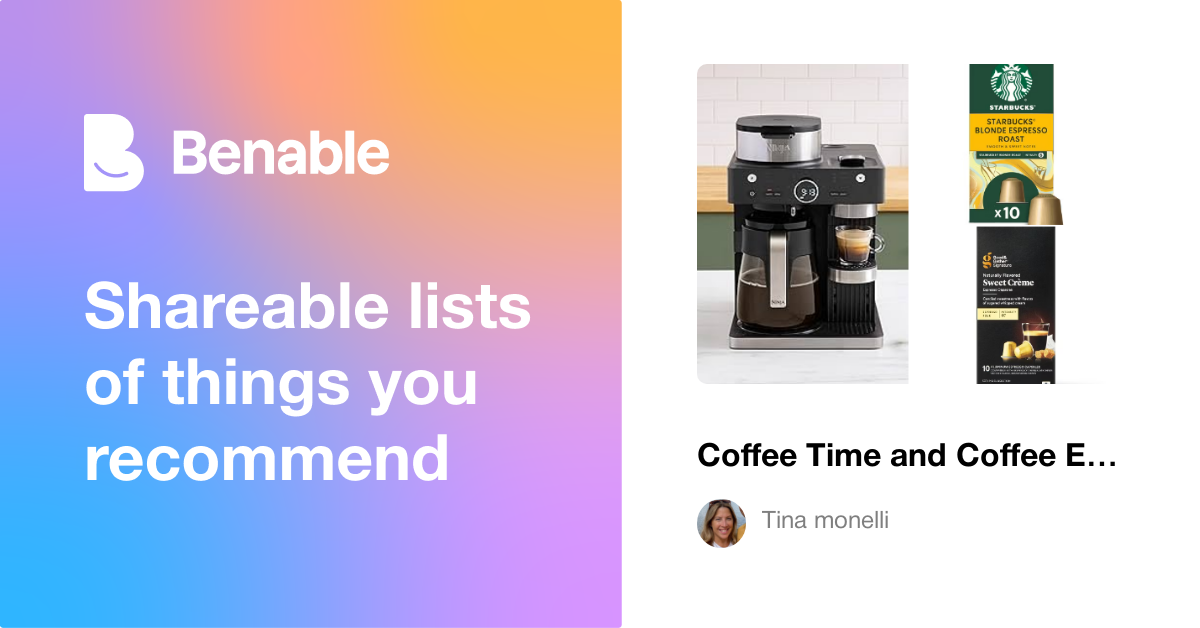 Coffee Time and Coffee Essentials