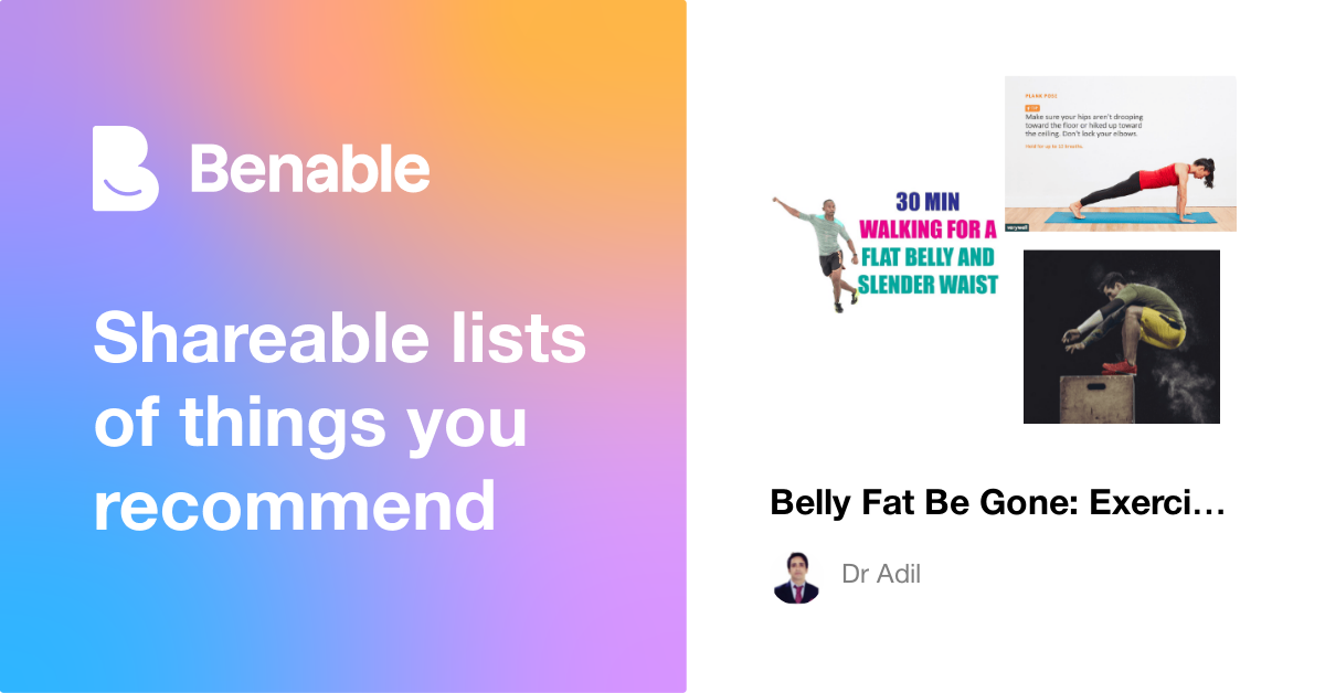 Belly Fat Be Gone: Exercises to Help You Lose Weight and Tone Up