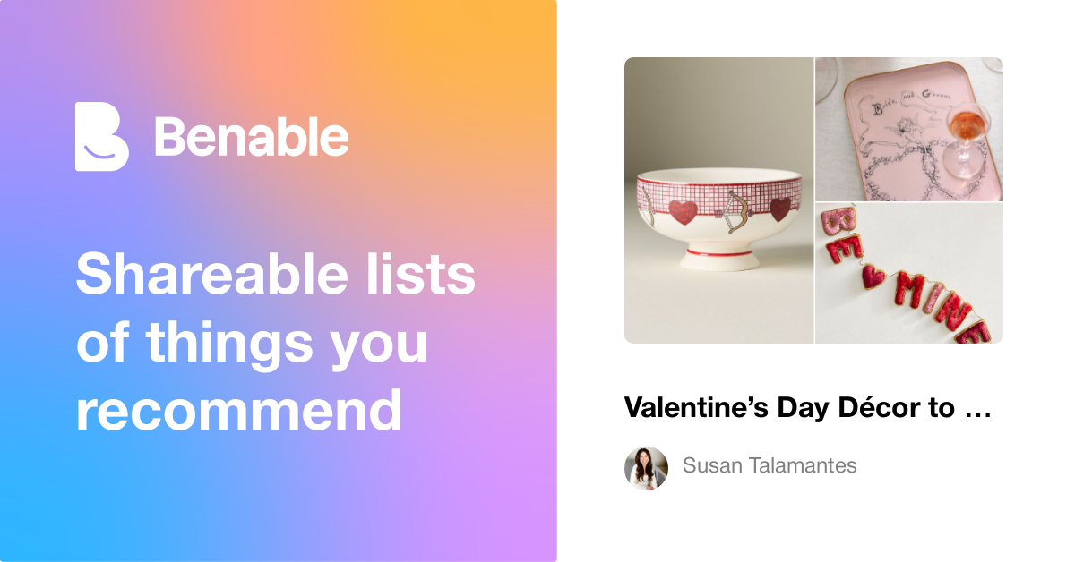 Valentine’s Day Décor to Fall in Love With