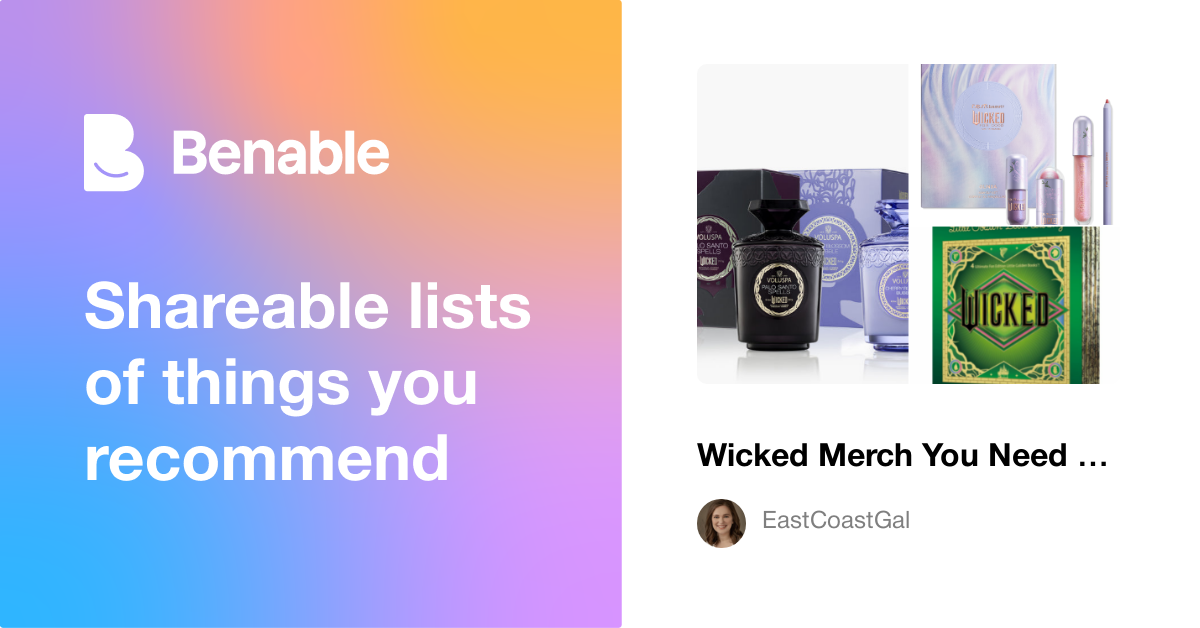 Wicked Merch You Need For Good :)