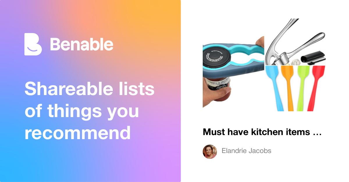 Must have kitchen items and gadgets for everyone