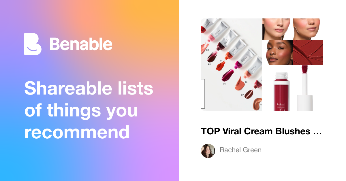 TOP Viral Cream Blushes you must try