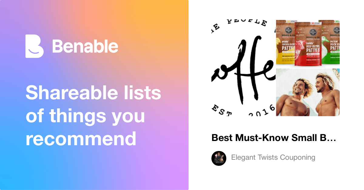 Best Must-Know Small Businesses That Deserve the Spotlight