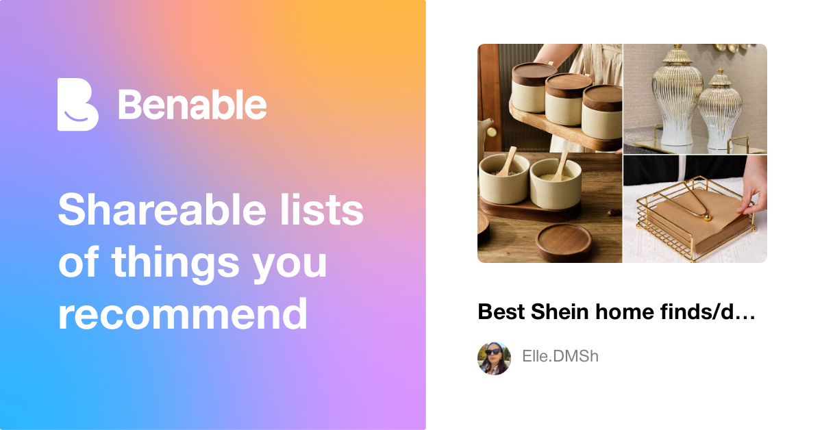 Best Shein home finds/decor🧺