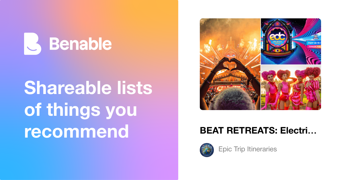 BEAT RETREATS: Electric Daisy Carnival Orlando '24