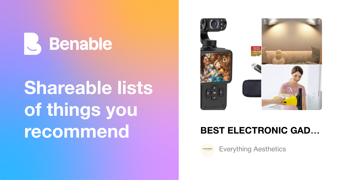 BEST ELECTRONIC GADGETS FOR TECH LOVERS AND EVERYDAY USE