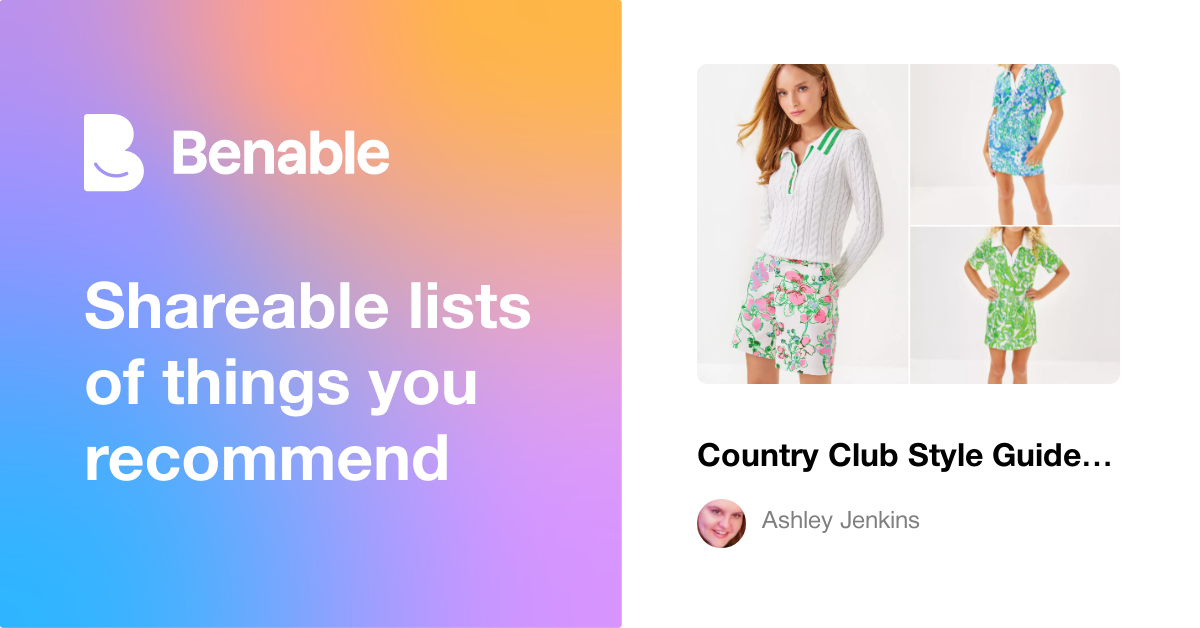 Country Club Style Guide: Sophisticated Outfits for Women, Men & Kids ...