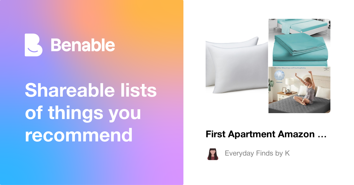 First Apartment Amazon Essentials — Must-Have Starter Items