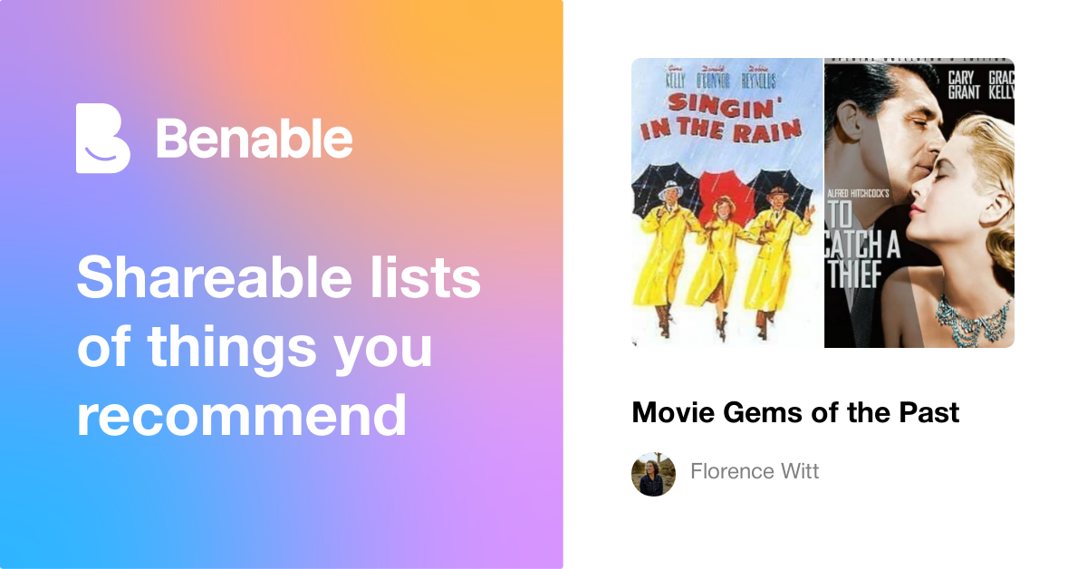 Movie Gems of the Past