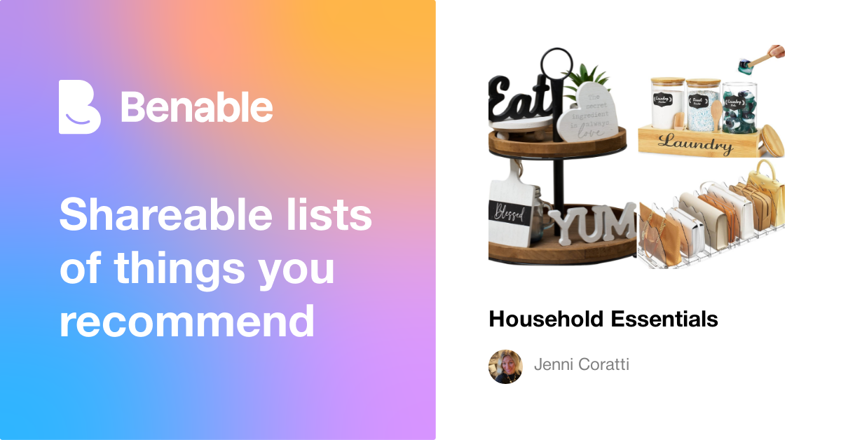 Household Essentials