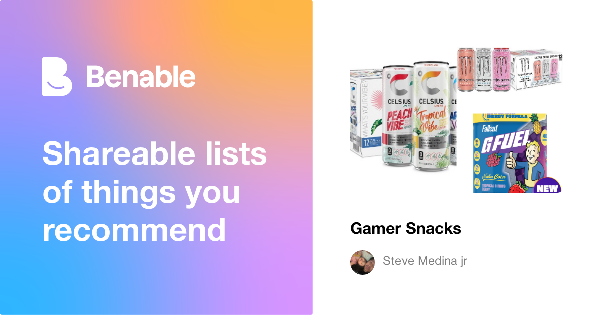 Gamer Snacks