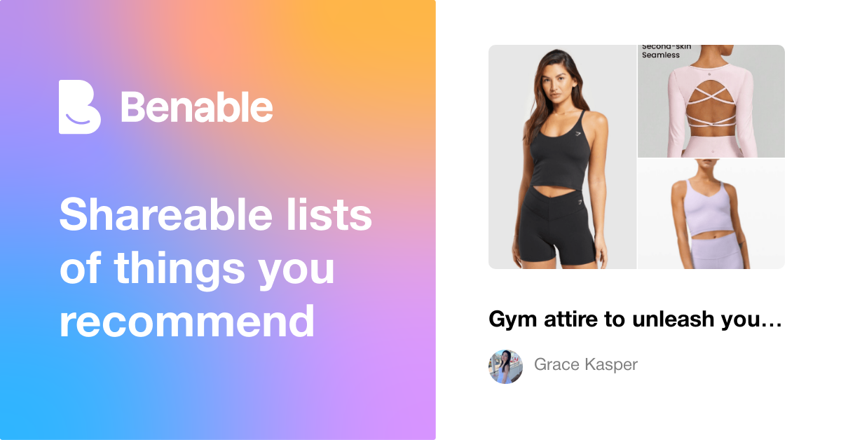 Gym attire to unleash your gym girl energy!