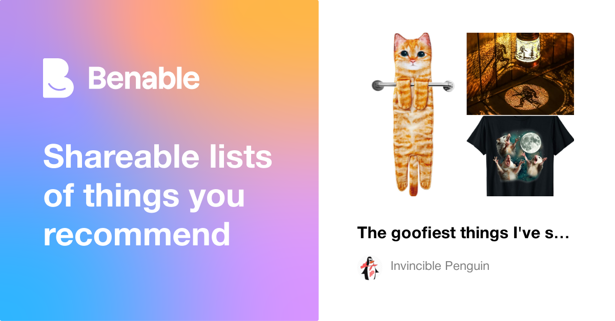 The goofiest things I've seen on Amazon that are actually useful