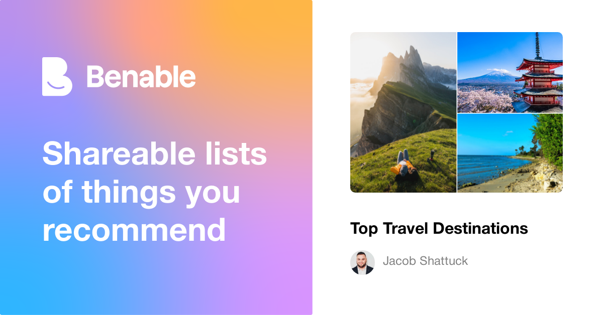 Top Travel Destinations