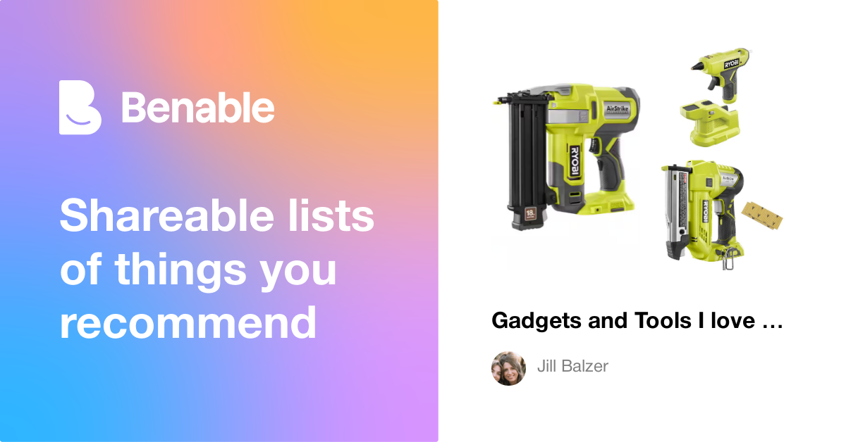 Gadgets and Tools I love plus accessories!! Great ideas for crafters or ...