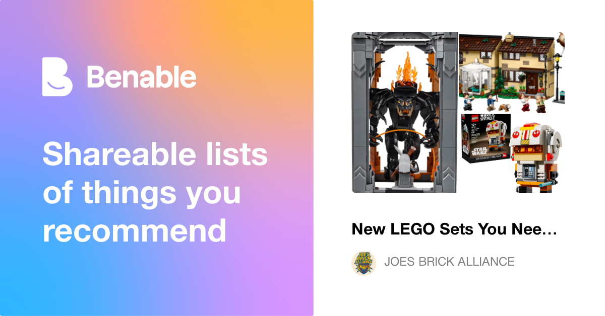 New LEGO Sets You Need to Build – May & June 2025 Edition!