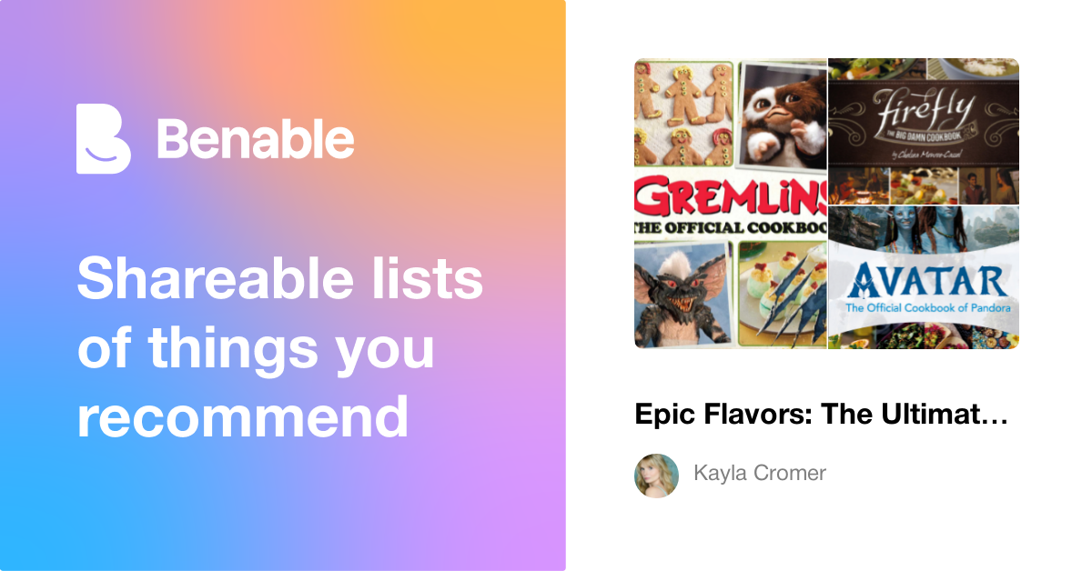 Epic Flavors: The Ultimate Sci-Fi & Fantasy Cookbook Collection
