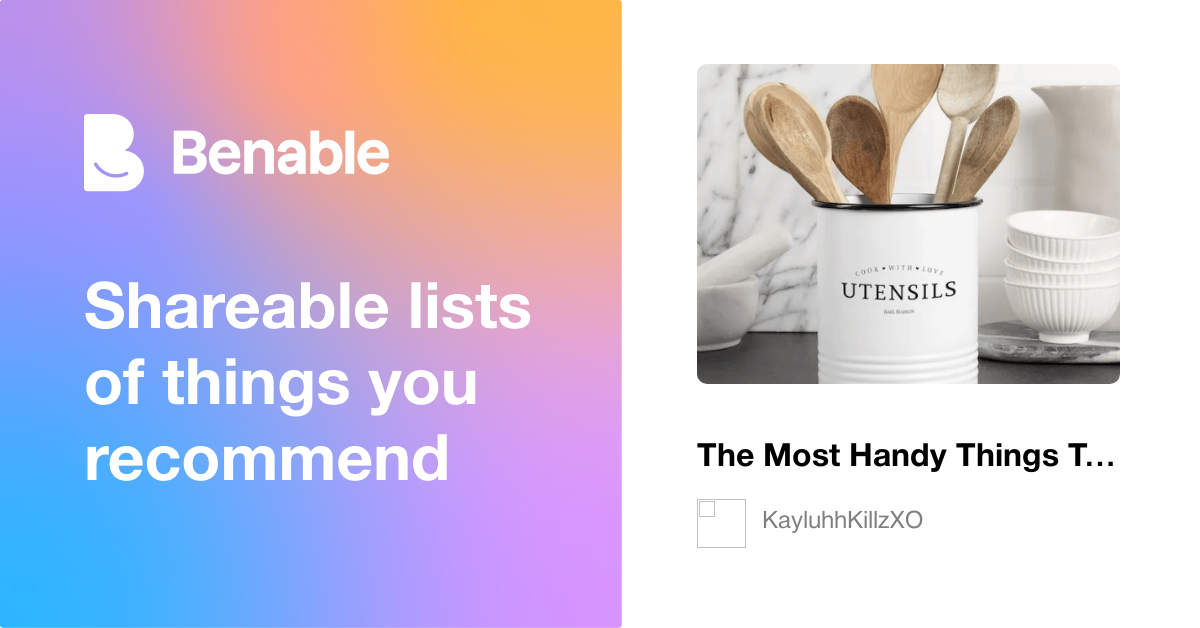 The Most Handy Things To Have Around The House!