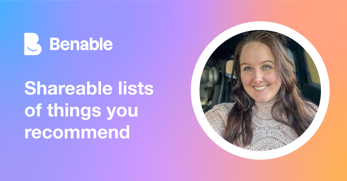 Everything @KellyGriffin (Kelly Griffin) recommends - Benable