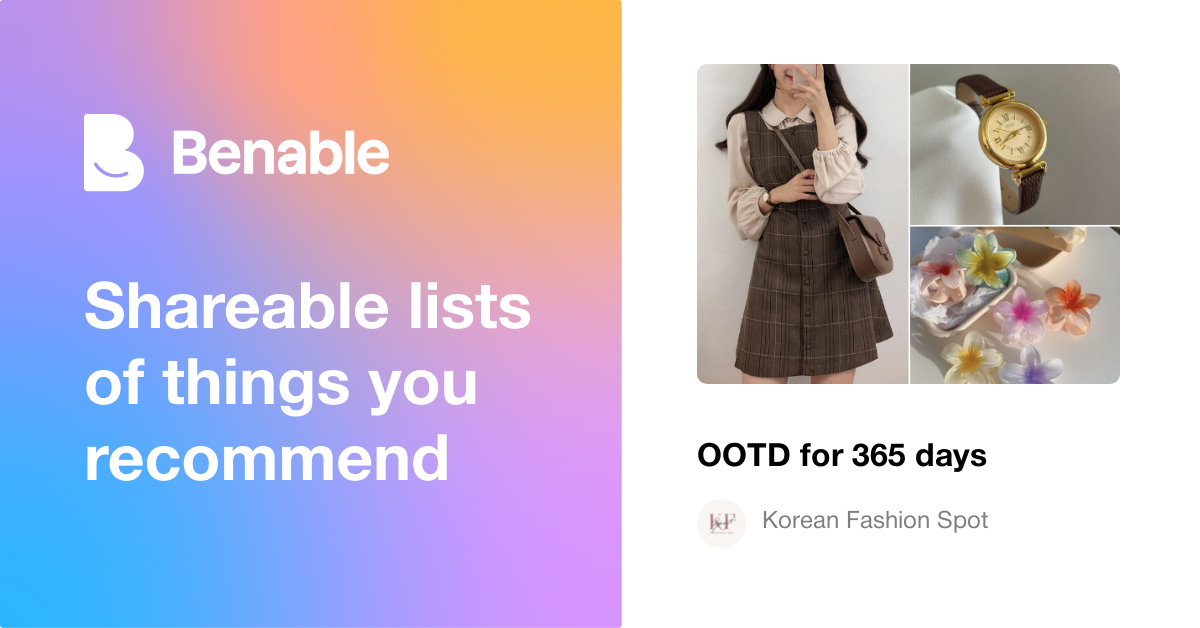 OOTD for 365 days
