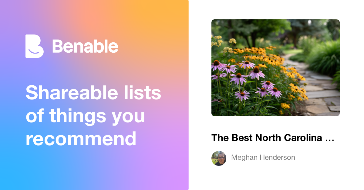 The Best North Carolina Native Plants for Bordering Walkways