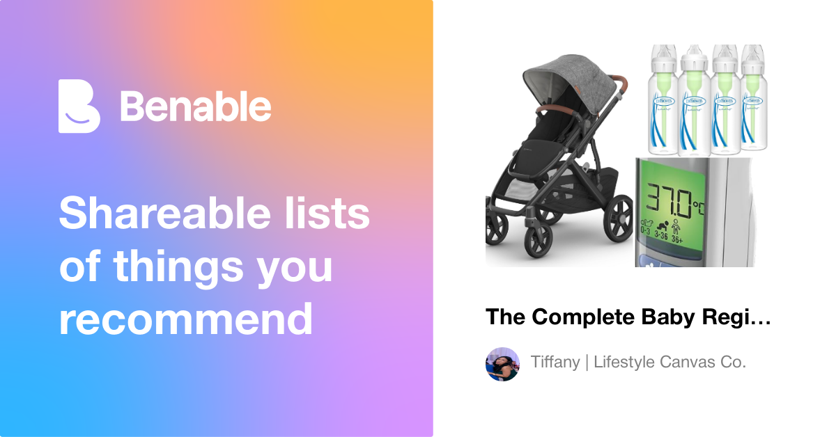The Complete Baby Registry Guide: Essentials for First-Time Parents