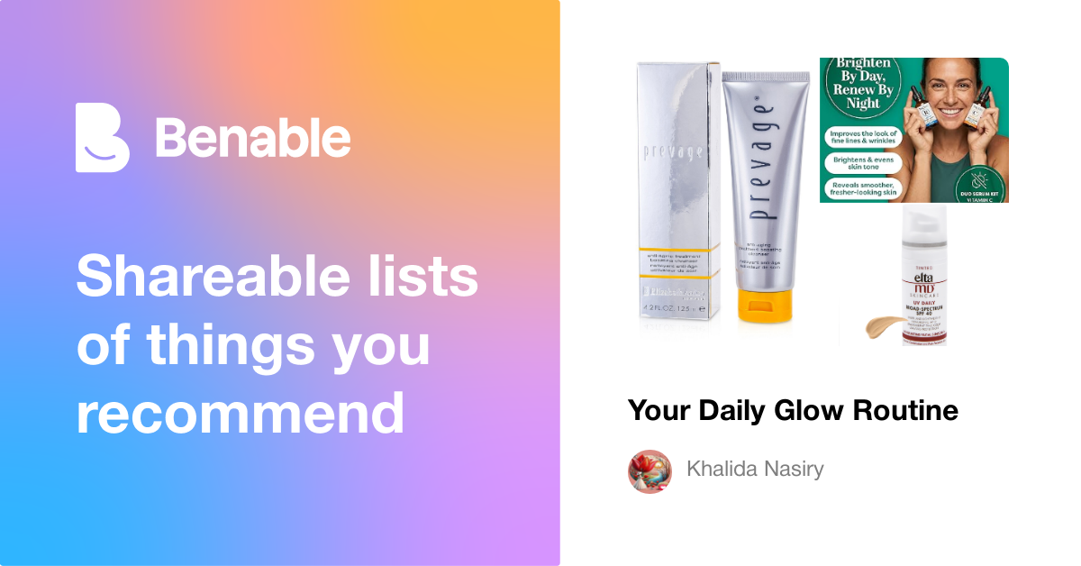 Your Daily Glow Routine