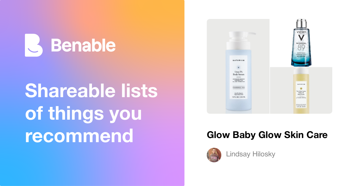 Glow Baby Glow Skin Care