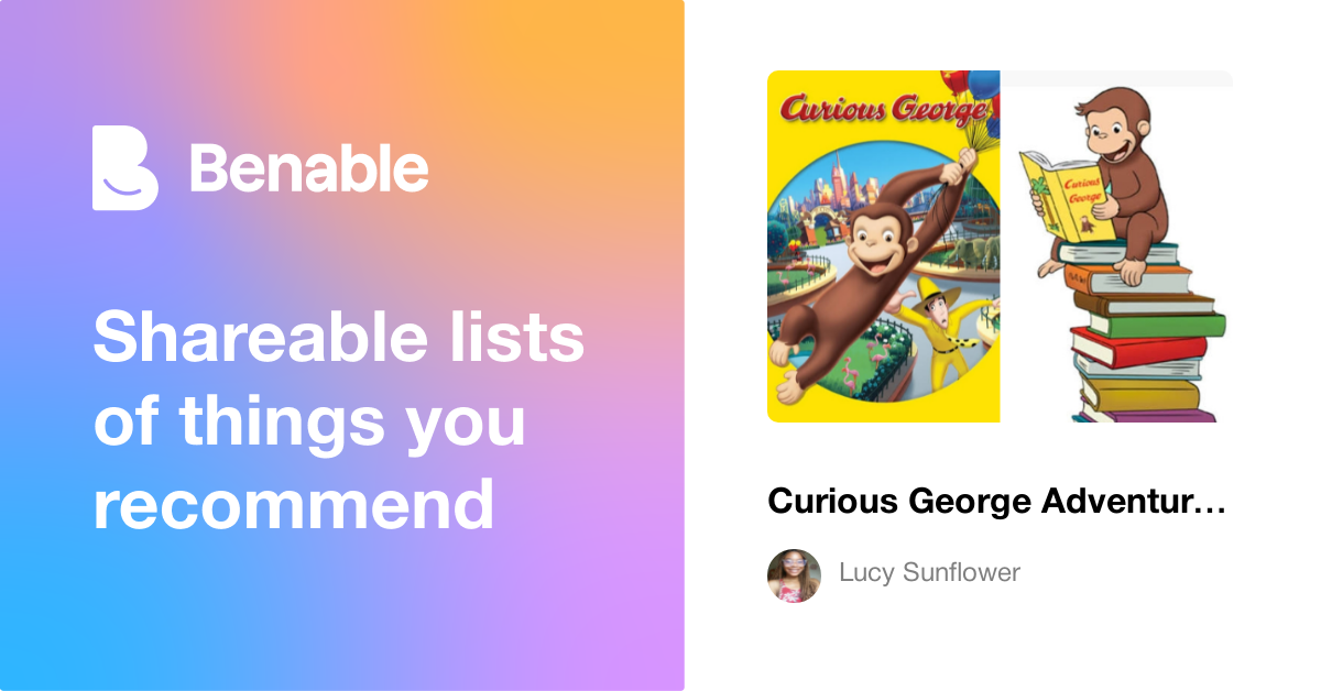 Curious George Adventures: Day & Night Storytime Picks for Kids (Boys ...