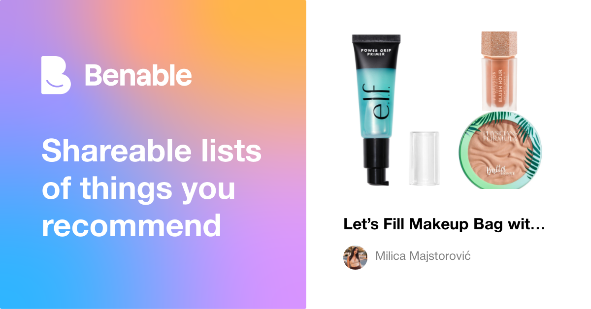 Let’s Fill Makeup Bag with Affordable Essentials!