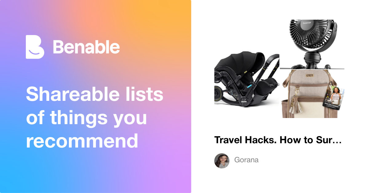 Travel Hacks. How to Survive a Trip with a Baby🤭