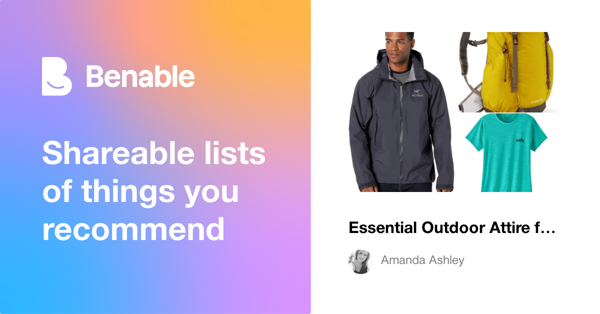 Essential Outdoor Attire for Every Adventure