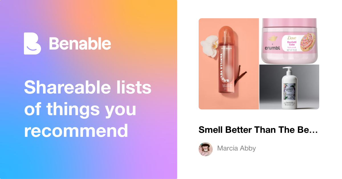 Smell Better Than The Best 🫵🏼