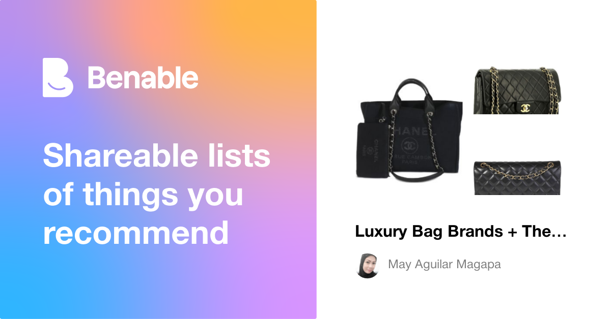 Luxury Bag Brands + Their Top 5 Must-Have Design