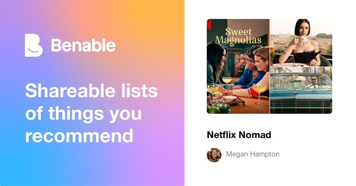 Netflix Nomad