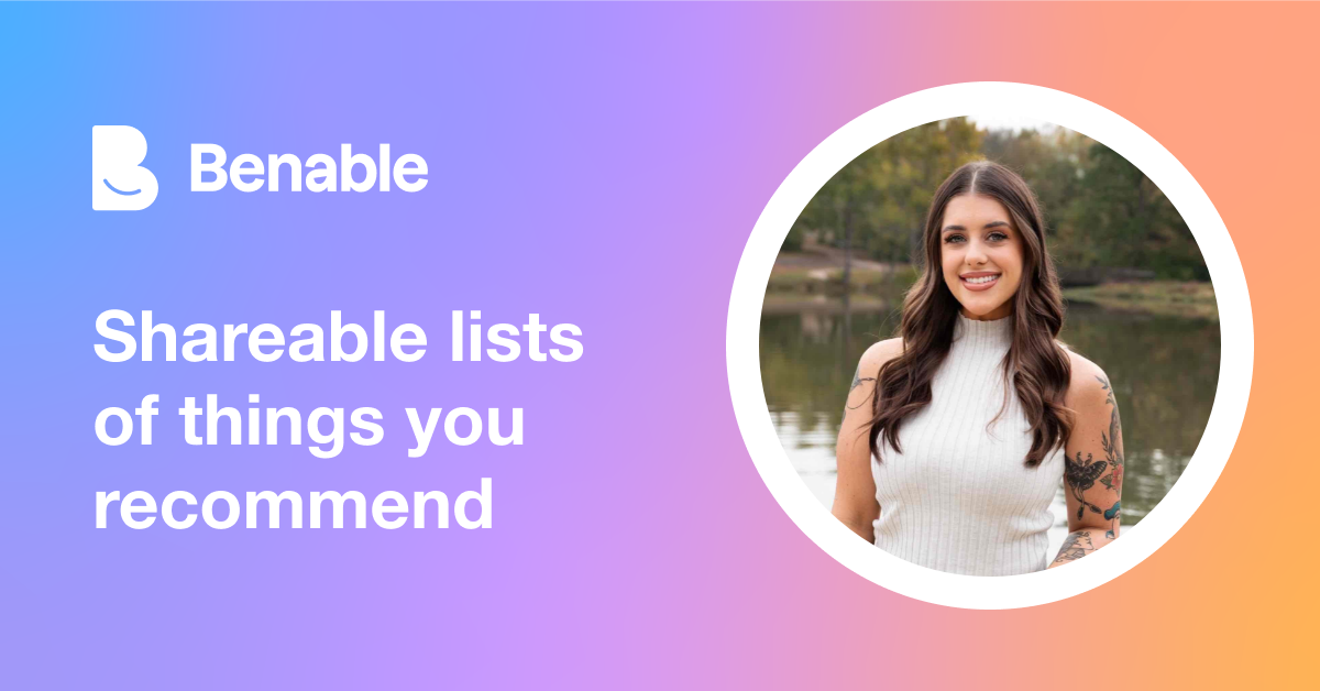 Everything @MeganSumonja (Megan Sumonja) recommends - Benable