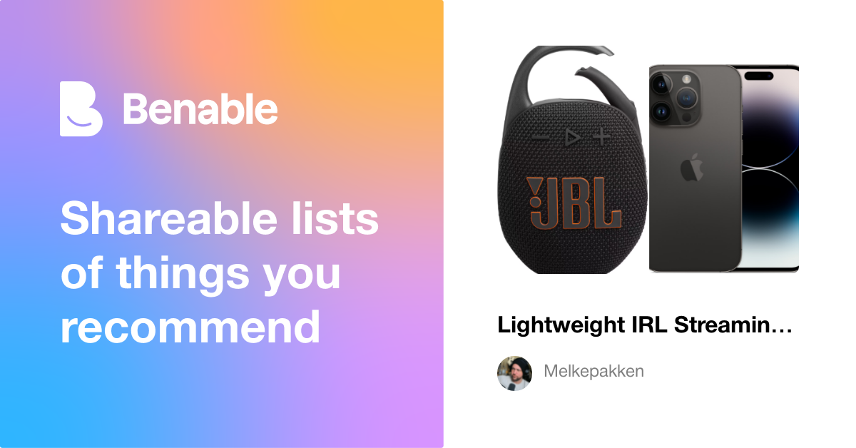 Lightweight IRL Streaming: Setup Guide