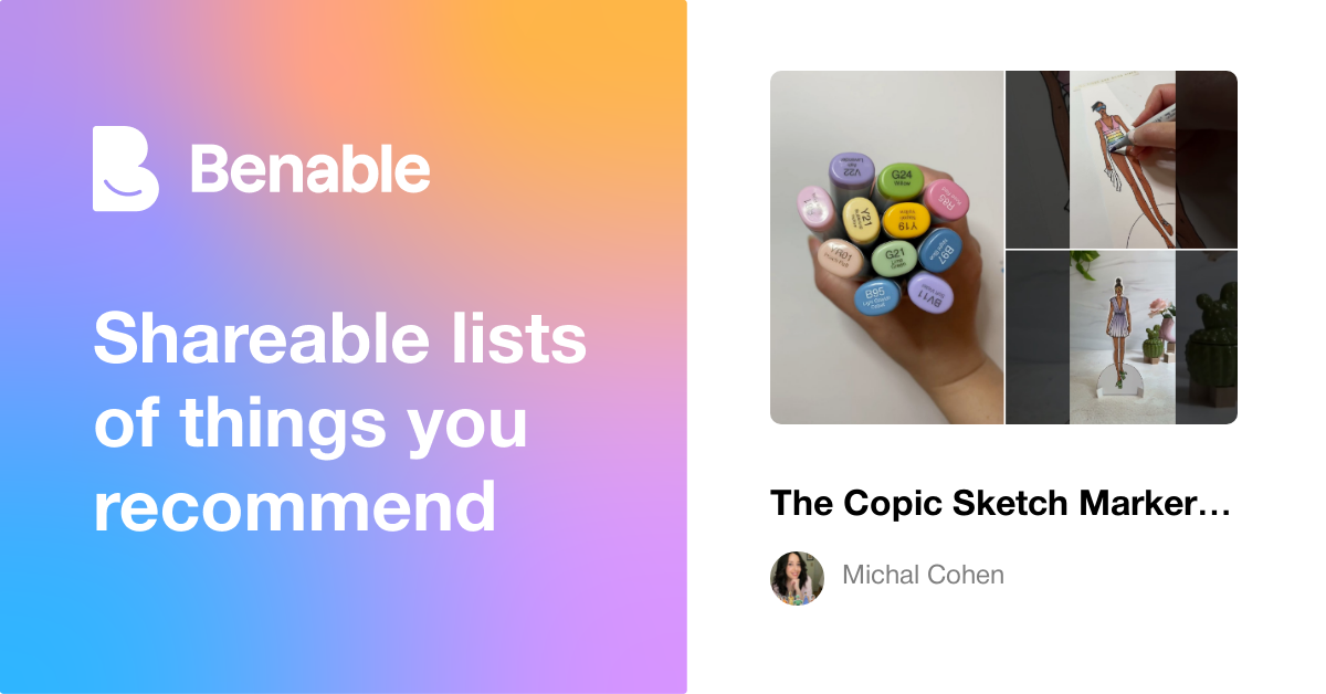 The Copic Sketch Markers I used to render my Summer Resort PaperDolls ...