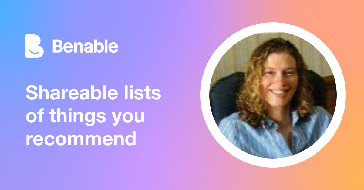 Everything @Migsmom84 (Rose Wells) recommends - Benable