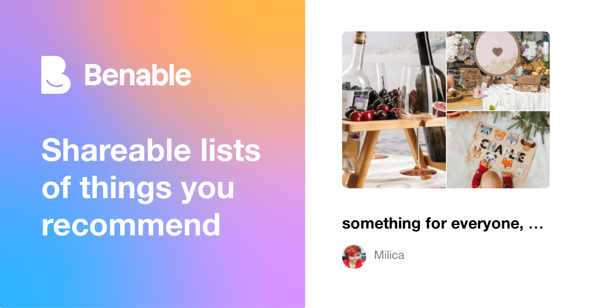 something for everyone, only on ETSY