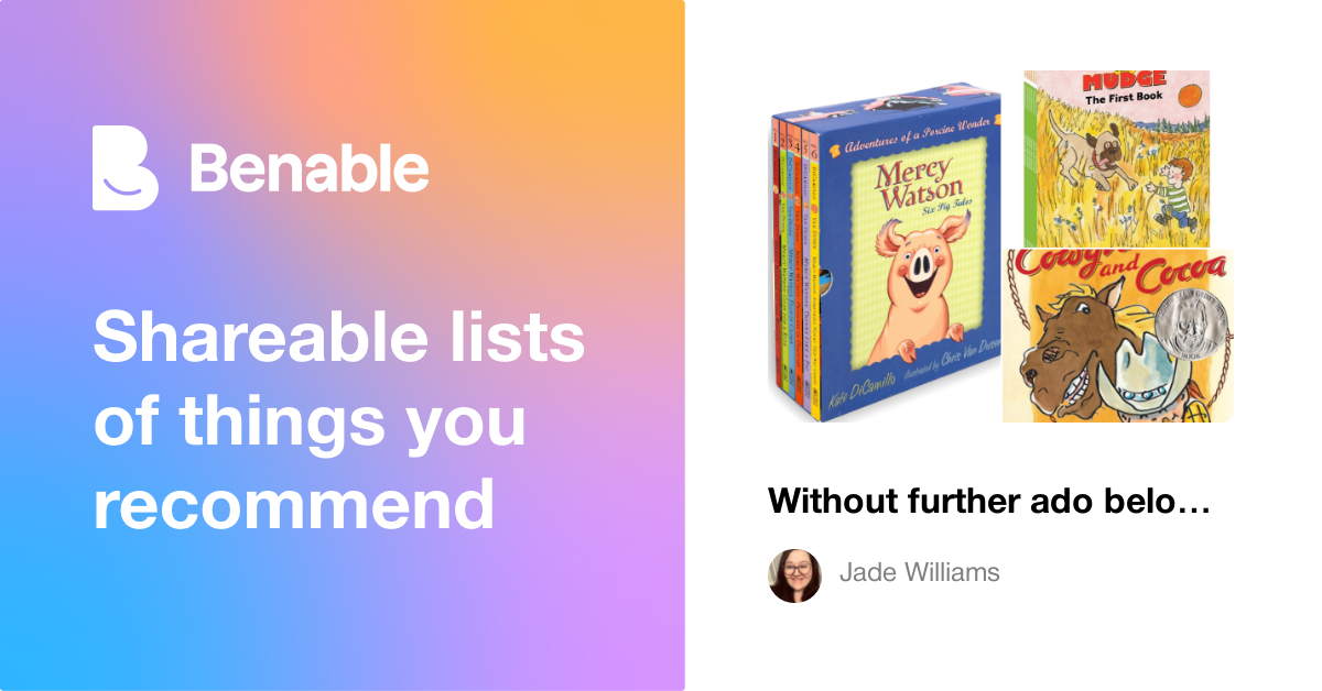 Without further ado below are the Best Beginner Chapter Books