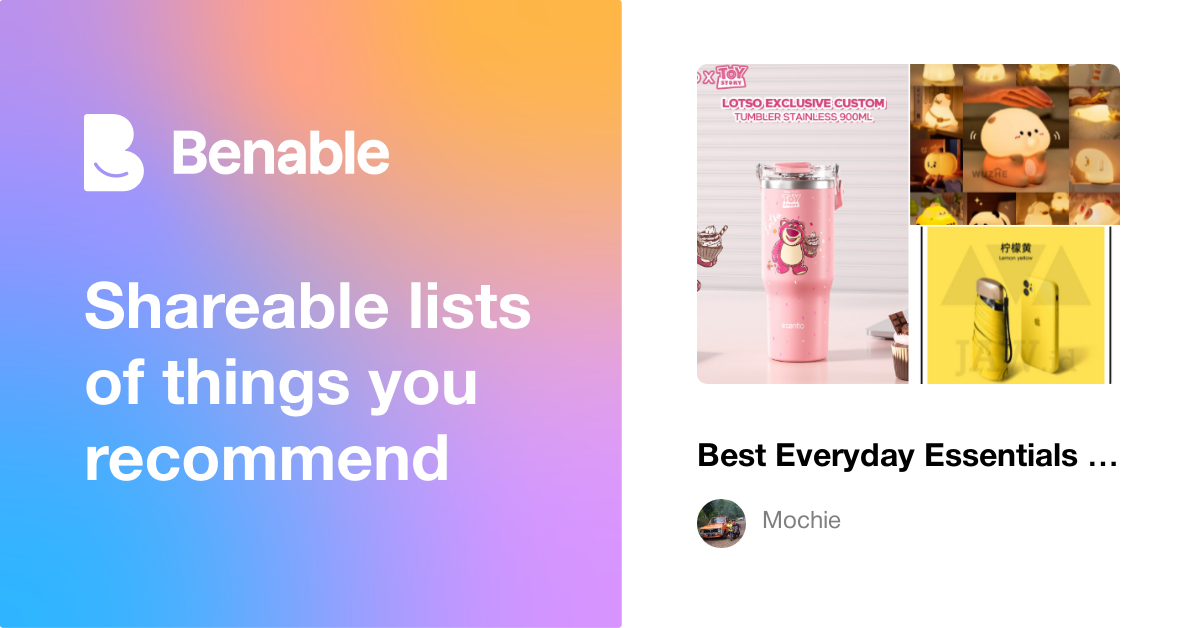 Best Everyday Essentials | Simple Things You’ll Use Every Day