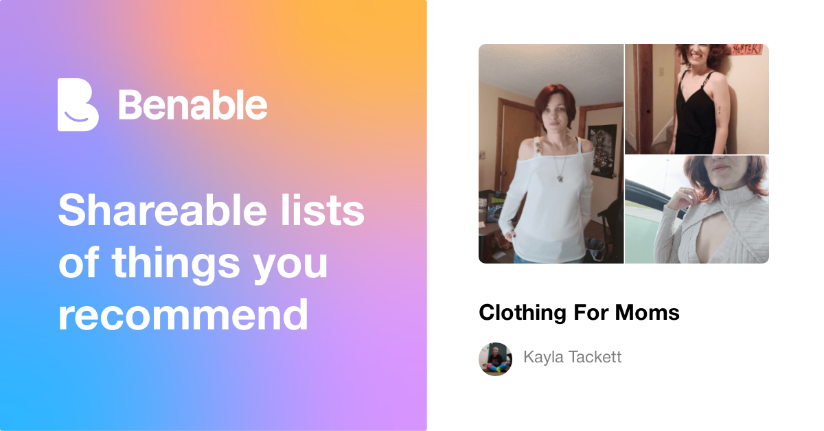 Clothing For Moms