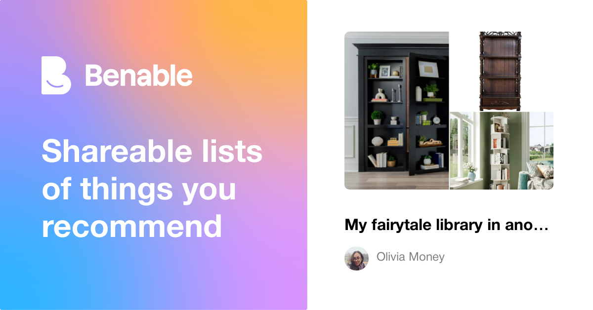 My fairytale library in another dream world.