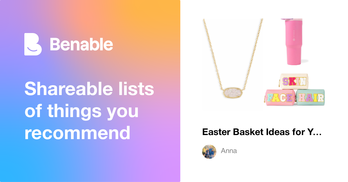 Easter Basket Ideas for Your Tween Queen!