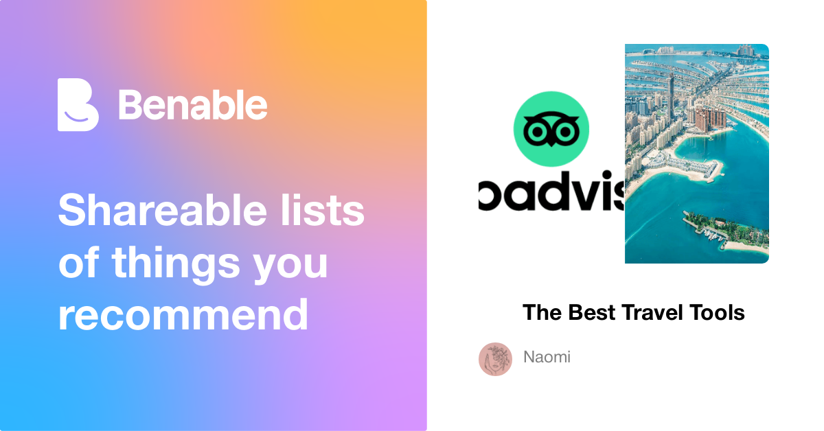 ️🌎The Best Travel Tools