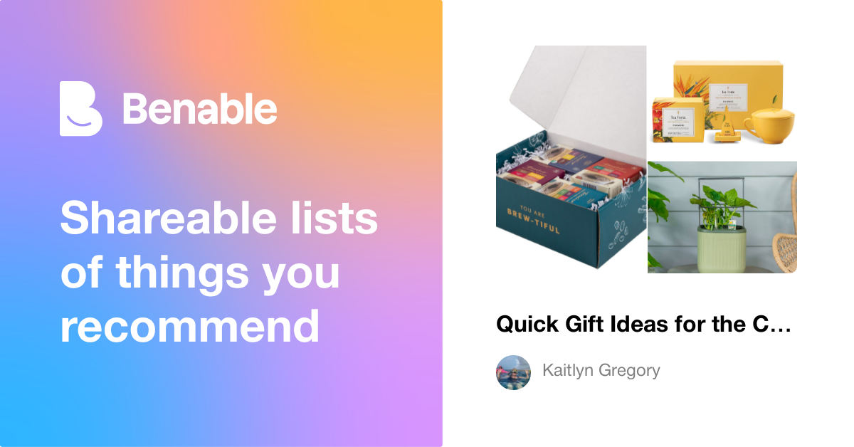 Quick Gift Ideas for the Clueless 🙃🙃