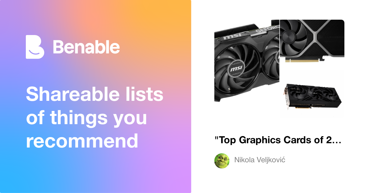 "Top Graphics Cards of 2025: The Ultimate Guide for Every Budget ...