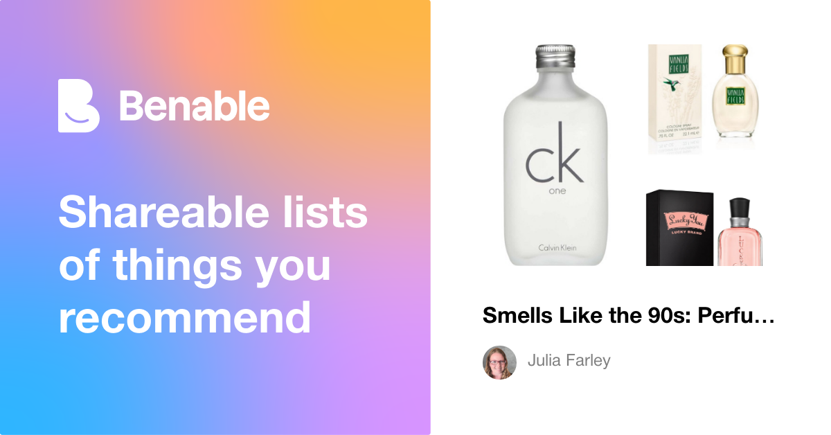 Smells Like the 90s: Perfumes That Defined a Decade